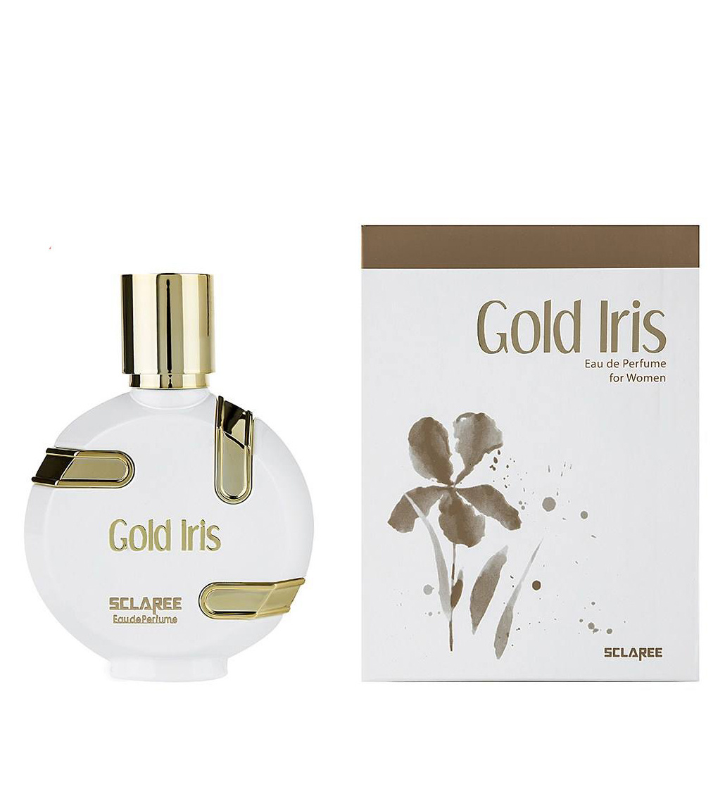 ادوپرفیوم زنانه مدل Gold Iris حجم 100 میل اسکلاره