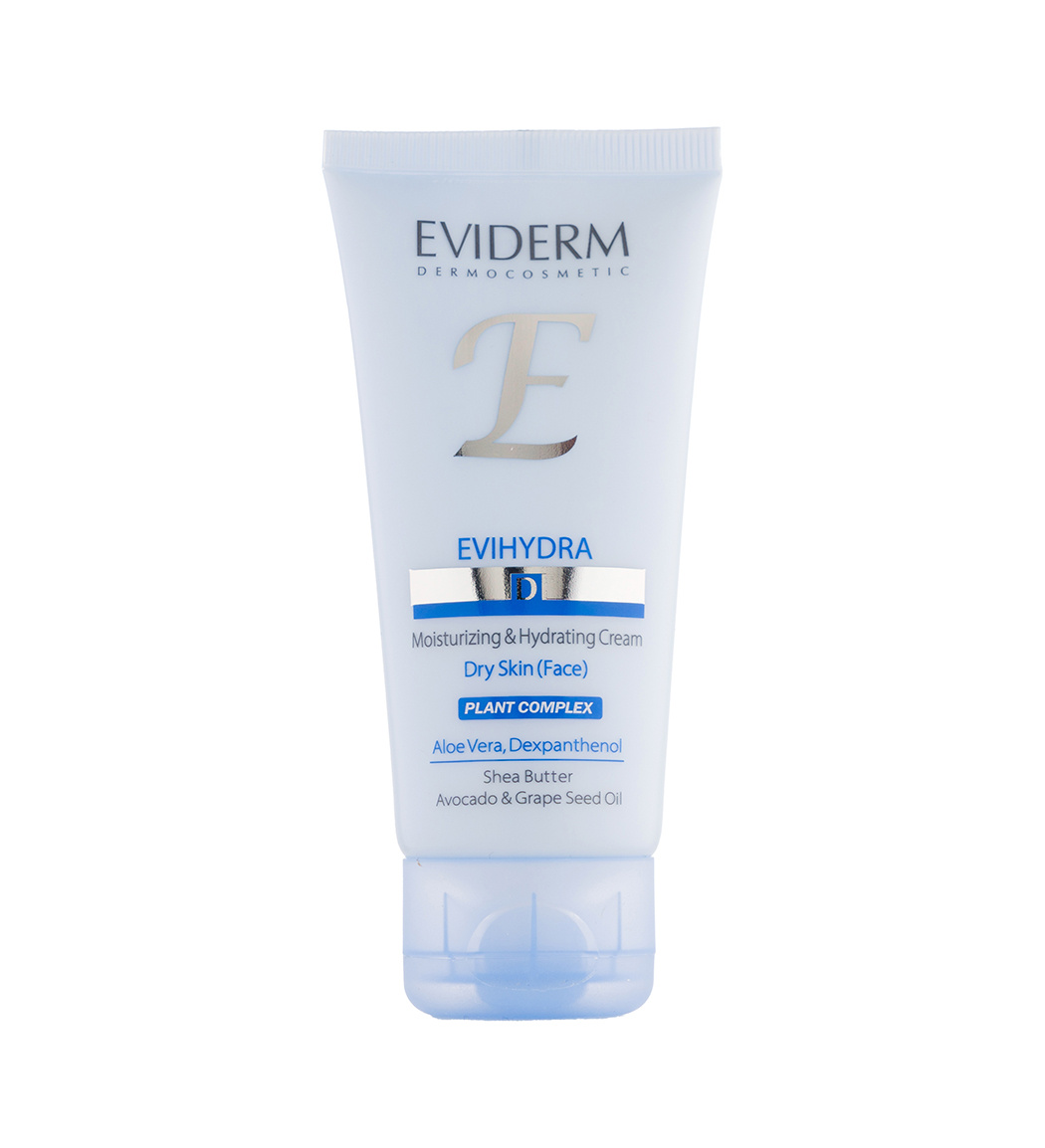 کرم مرطوب کننده و آبرسان صورت پوست خشک 50 میل اویدرم