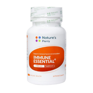 کپسول تقویت سیستم ایمنی نیچرز پلنتی مدل Immune Essential بسته 60 عددی