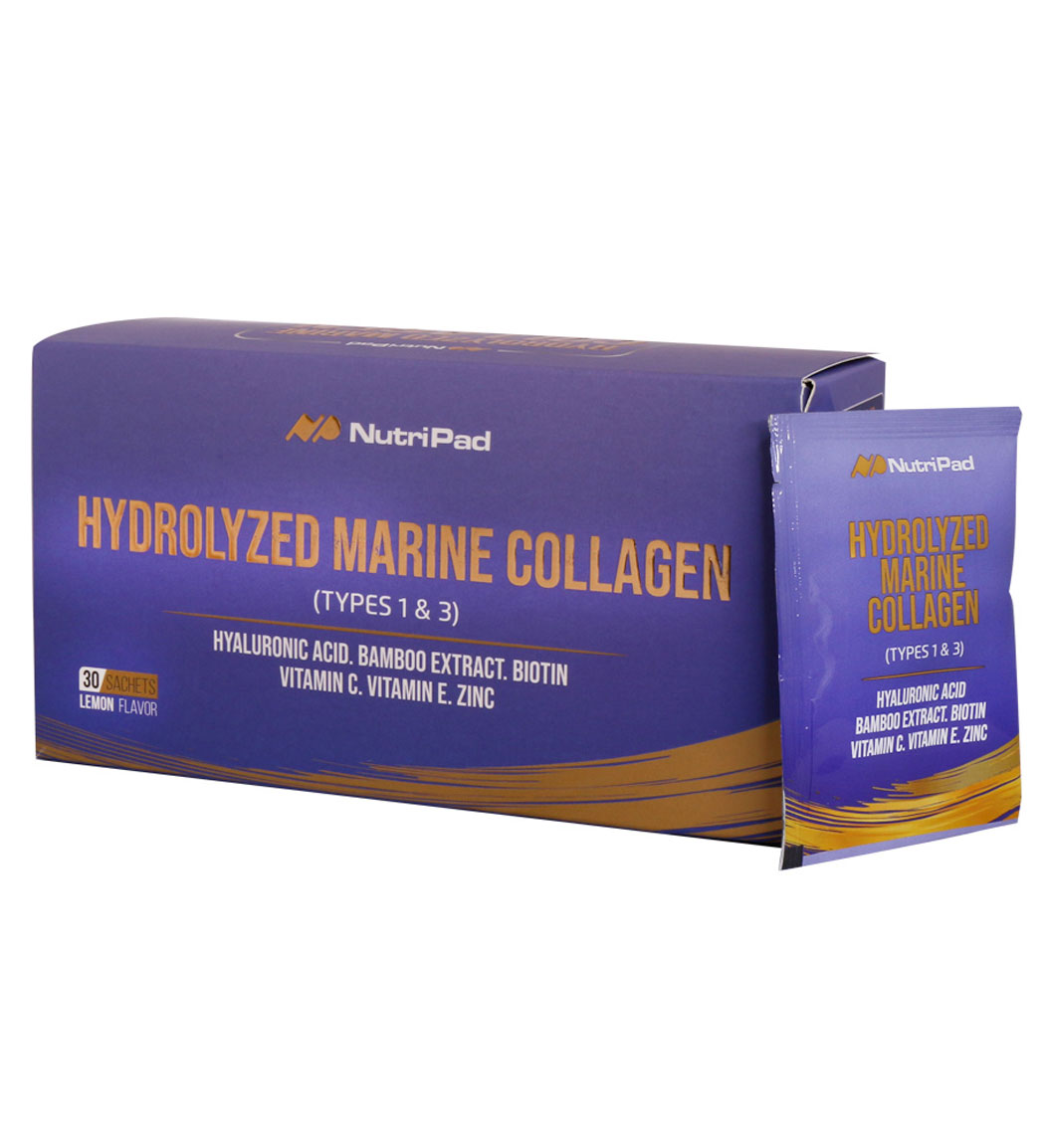 ساشه نوتری پاد مدل Marine Collagen بسته 30 عددی