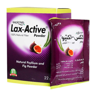 پودر سپید طب مدل Lax Active بسته 10 عددی