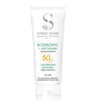 کرم ضد آفتاب بی رنگ سین بیونیم مدل Medacnyl با SPF50 مناسب پوست چرب و ...