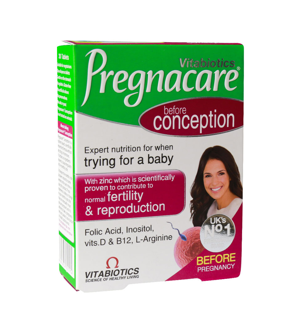 قرص Pregnacare Conception ویتابیوتیکس بسته 30 عددی