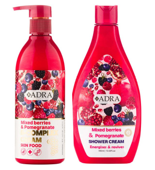 پک مرطوب کننده و آبرسان پوست حاوی عصاره بلوبری آدرا