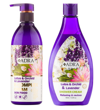 پک مرطوب کننده و آبرسان پوست حاوی عصاره اسطوخودوس آدرا