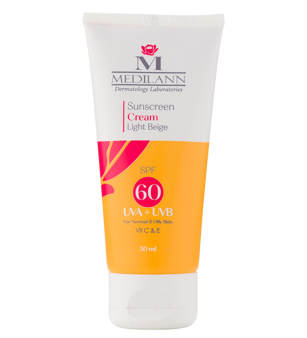 کرم ضدآفتاب رنگی پوست چرب و معمولی 👩