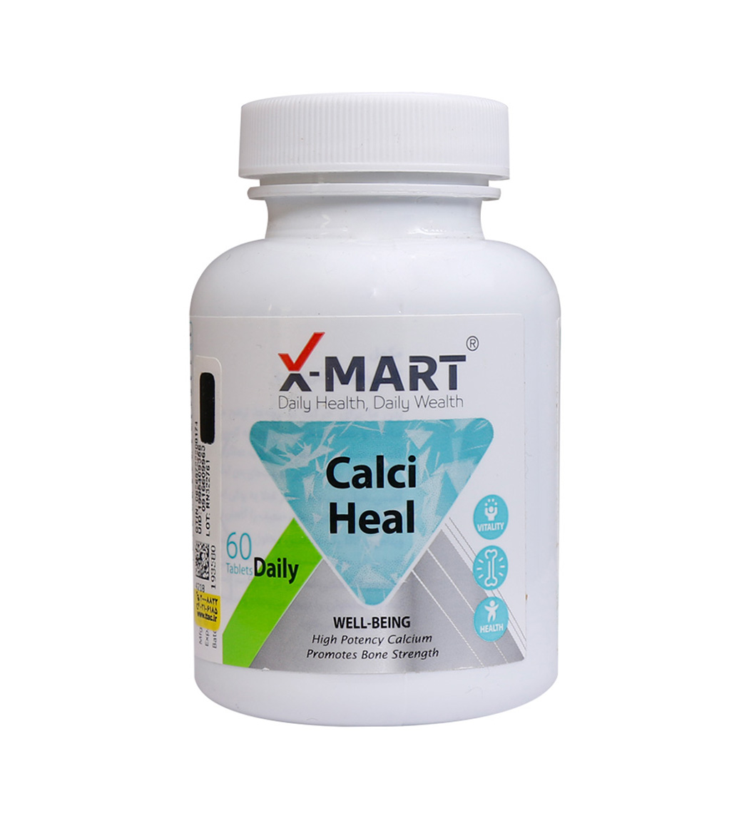 قرص ایکس مارت مدل Calci Heal بسته 60 عددی